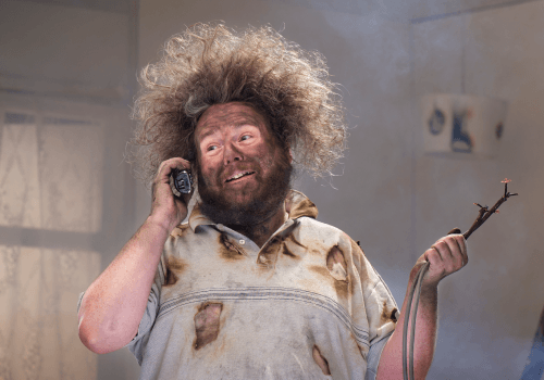 Hand jolted back, heart skipped a beat, zapped again, lets talk circui ...