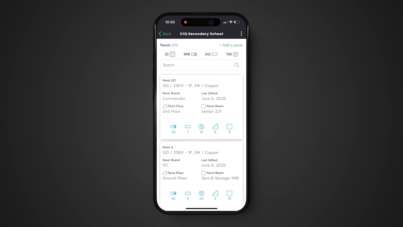 CircuitIQ - Innovative Power Mapping and Circuit Labeling Solution